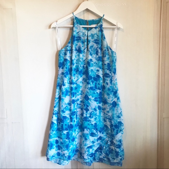 Calvin Klein | Dresses | Nwt Calvin Klein Layered Ruffled Shift Dress ...